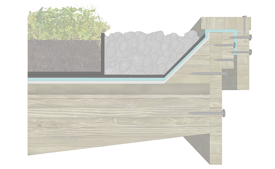New Build S9: Upper Geotextile Layer - Small Green Roofs Guide