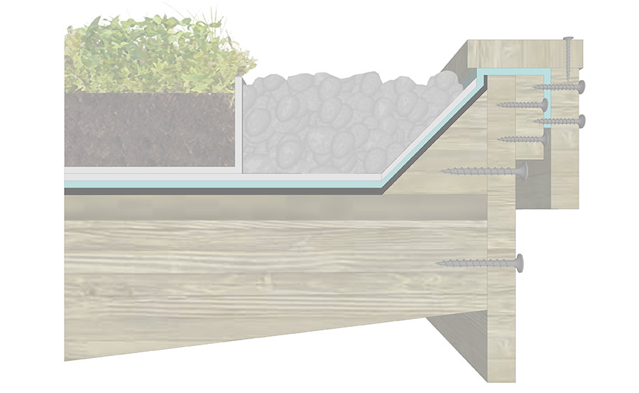 New Build S8: The Waterproofing Liner - Small Scale Green Roof Guide