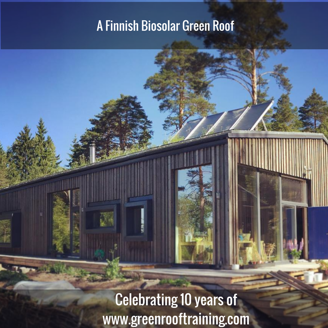 A Finnish green roof - 10 years of GRT - Small Green Roofs Guide